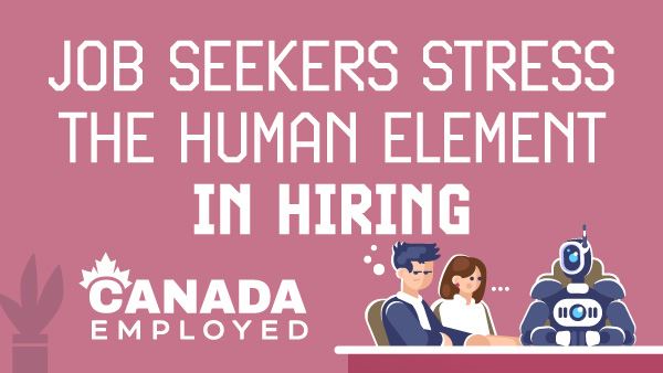 Canadian Job Seekers Want to Interact with Humans During Hiring Process ...